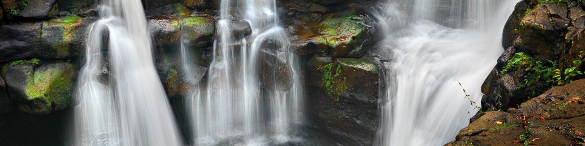 For a fine art print visit www.mattandersonphotography.com
Upper Ho’opi’i Falls is a small waterfall along Kapa’a Stream. It’s near the town of Kapa’a on the east side of Kauai. I’ve been to +16 islands, and this has to be the prettiest waterfall I have ever experienced. When I was crossing the top of the falls, I fell, gear and all. Luckily I was able to absorb most the impact of my gear (flat on my back). One foot closer to the edge, and I would have surely slid down the falls to the vicious bottom. Kauai, Hawaii