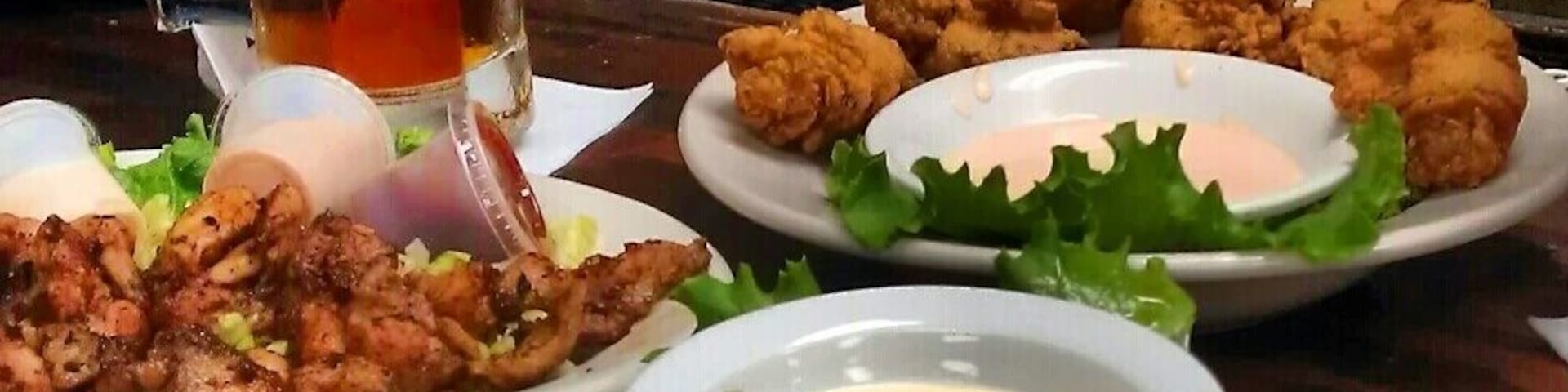 Shhh. Don't spread the word too far because this place is already always packed. It's a small, unassuming spot not far from the airport in Kenner. If you're staying out that way stop in for a couple of cold ones, delicious oysters at $6.95 a dozen and various and assorted delicacies like fried alligator, po'boys or go for a while Swamp Platter.