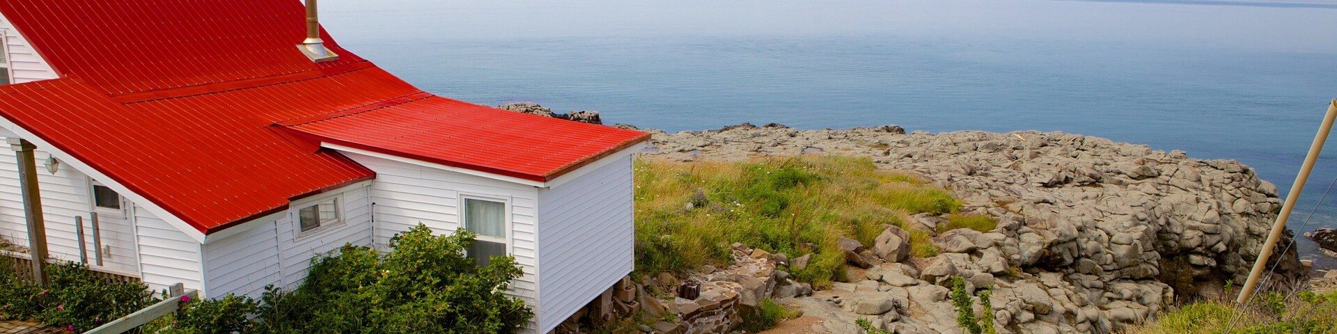 Kingston mostrando paisagens litorâneas e uma casa