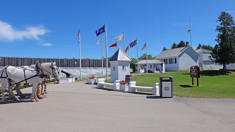 Seeing the sights and learning while in Mackinac Island