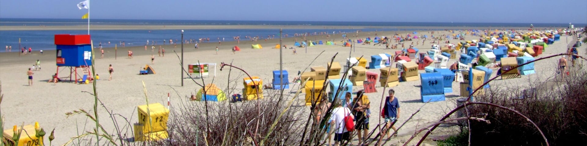 Langeoog featuring a beach