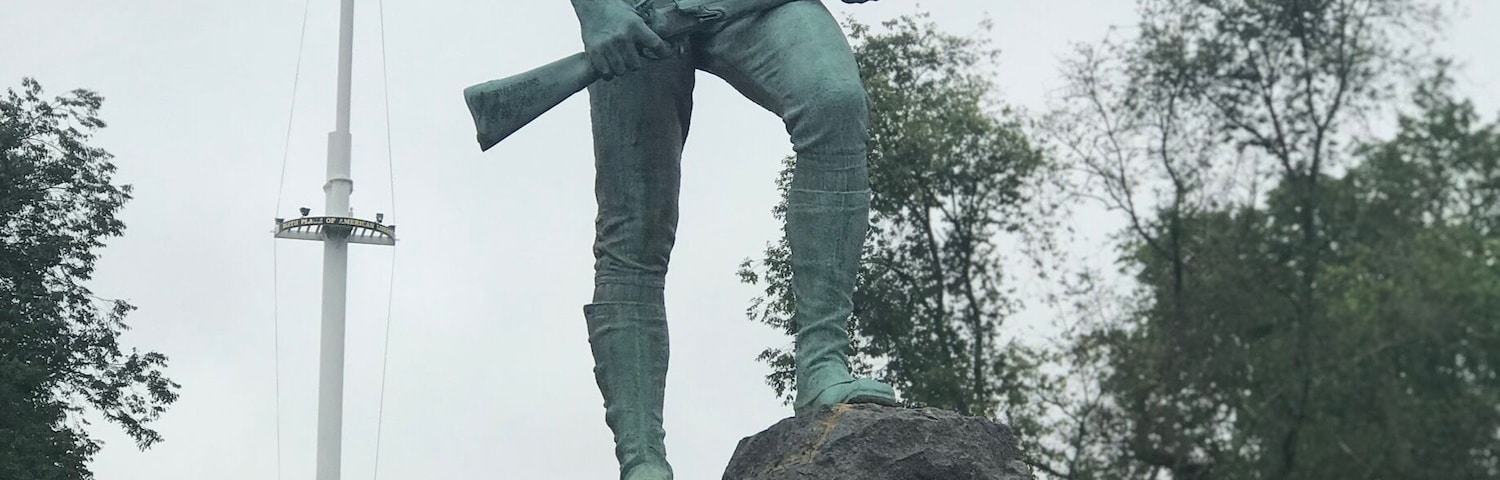 The statue had me wondering what went through the minds of the brave men and women who have fought for our freedom!