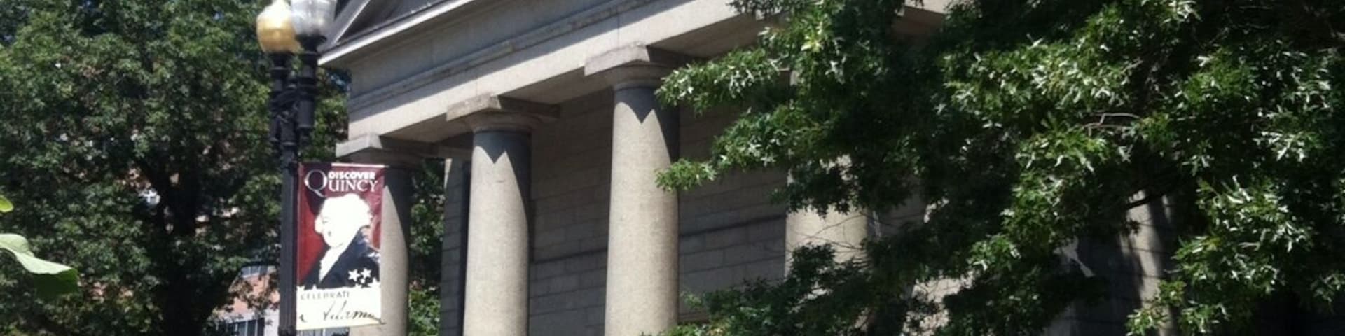 First a parish church where former president John Adams is buried.