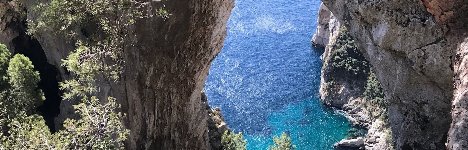 If you've only got a couple of hours on Capri then walk here. It's about 25 mins from the main piazza and away from all the tourists