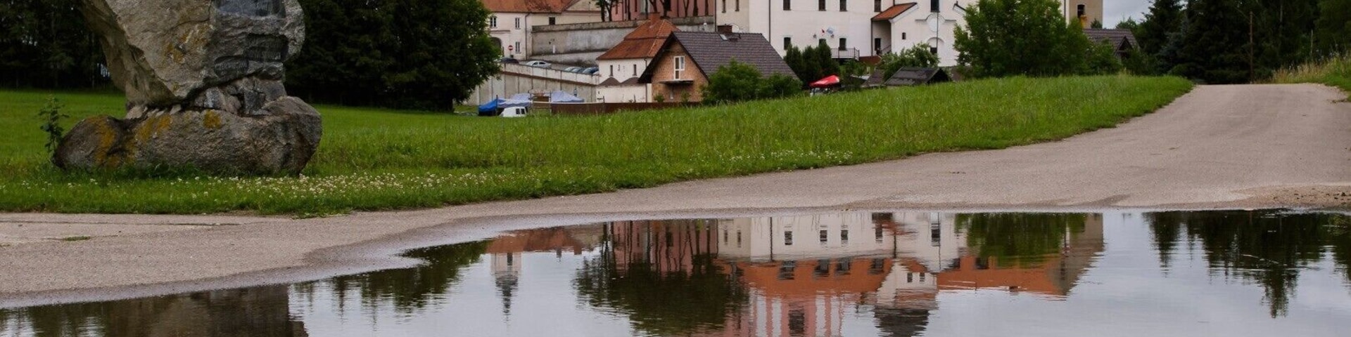 View of a monastery in the village of Wigry in Poland at Lake Wigry.
#Europe #Poland #Monastery